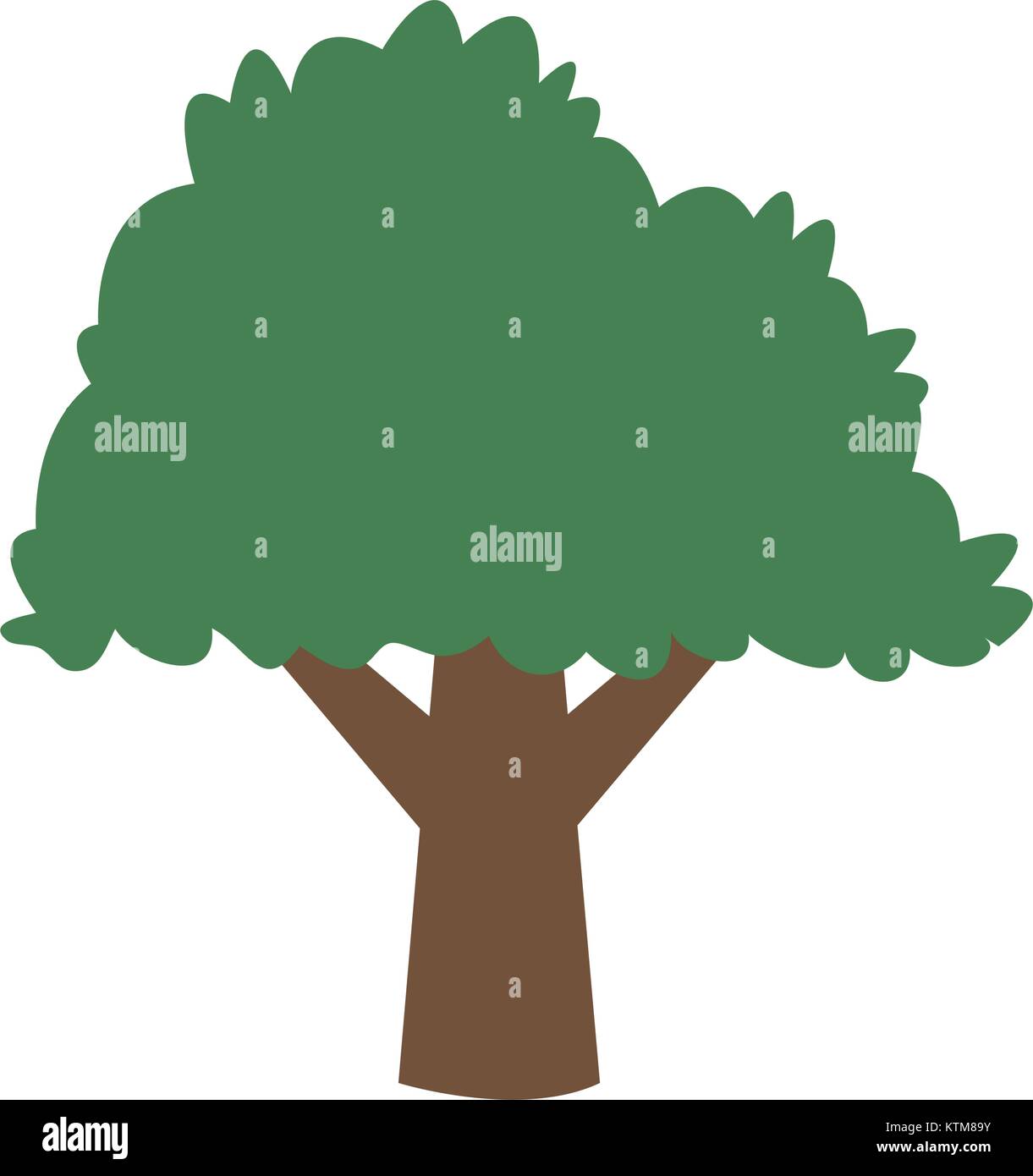 Tree nature symbol icon vector illustration graphic design Stock Vector ...