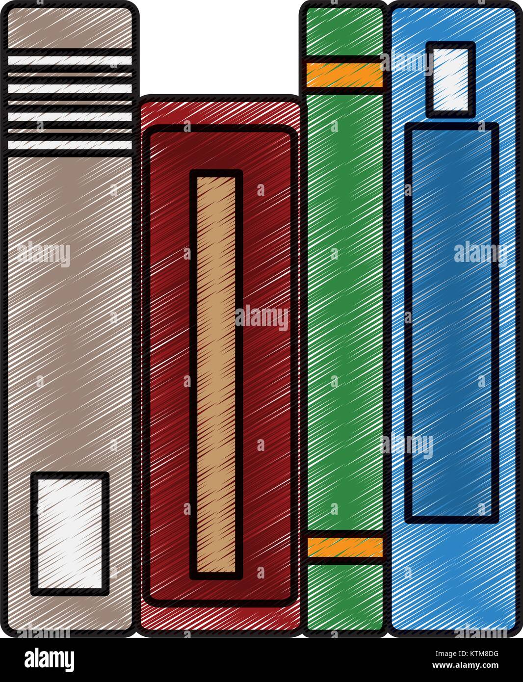 Isolated books design Stock Vector Image & Art - Alamy