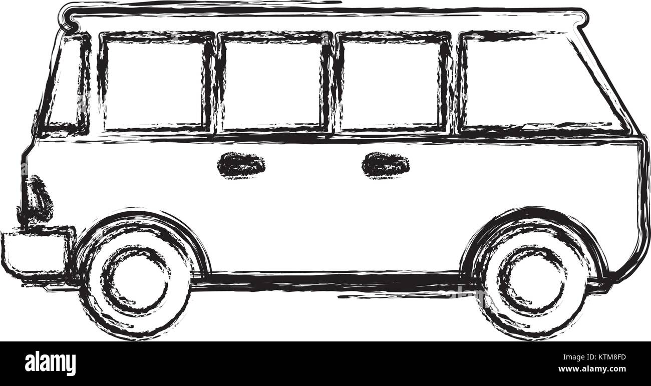 Vintage van vehicle icon vector illustration graphic design Stock ...