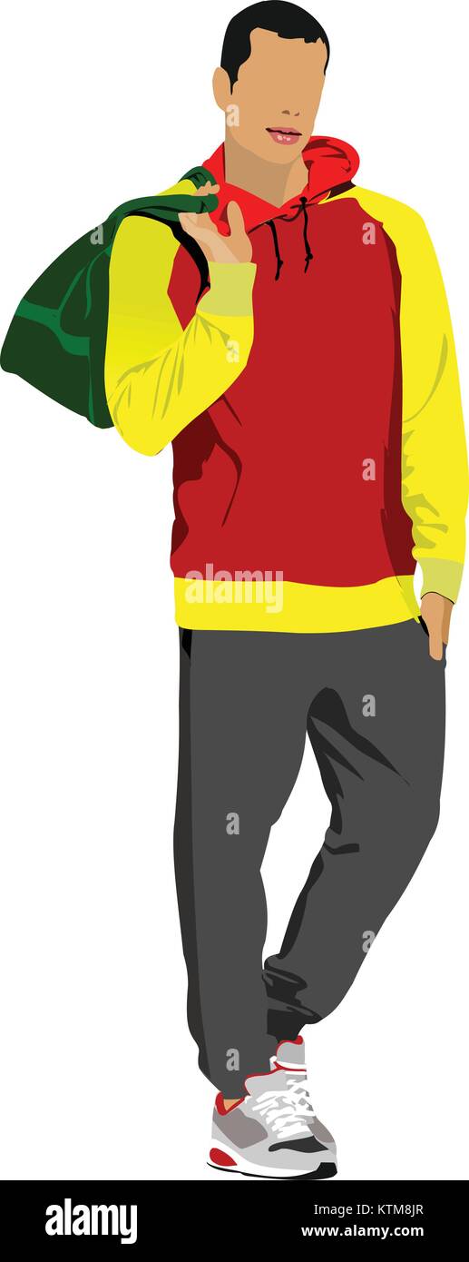 Successful sportsman Stock Vector Images - Alamy