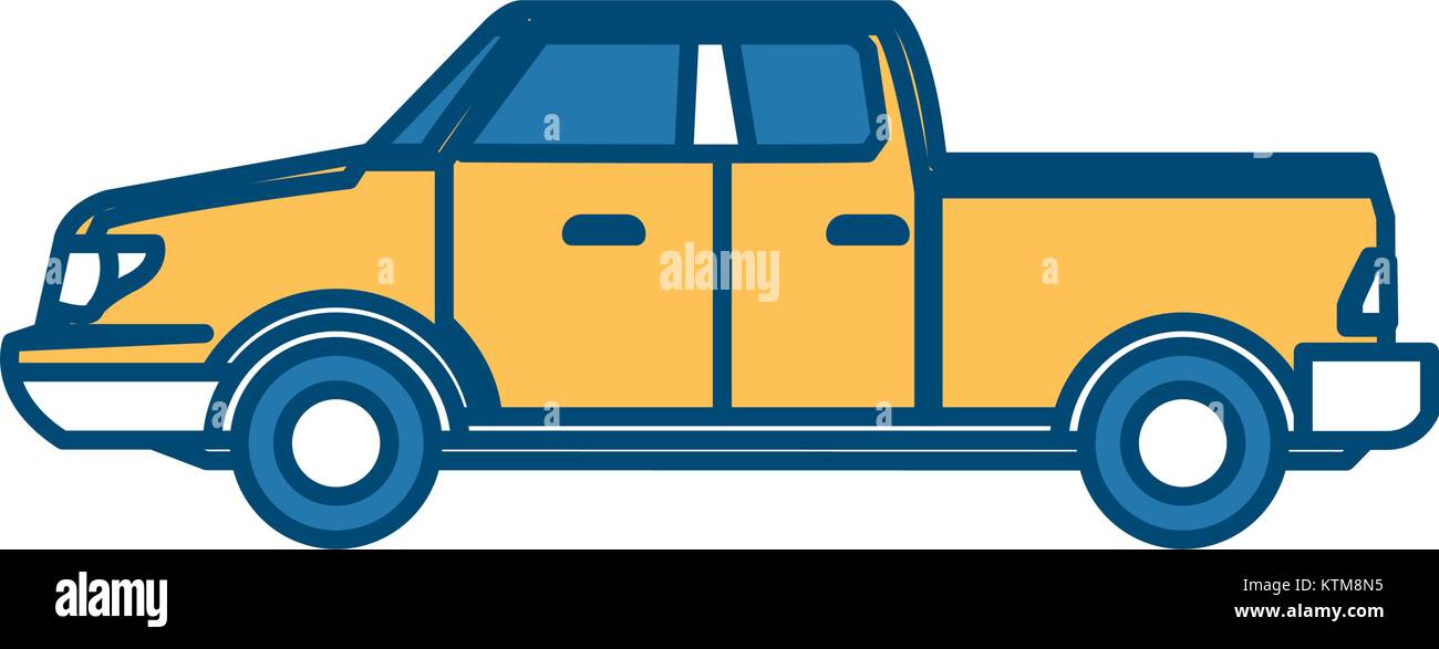Pick up vehicle icon vector illustration graphic design Stock Vector ...