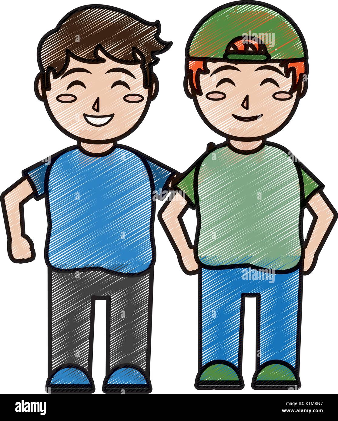 Boys cartoon design Stock Vector Image & Art - Alamy