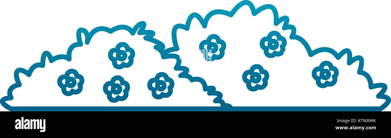 Bush isolated symbol icon vector illustration graphic design Stock ...