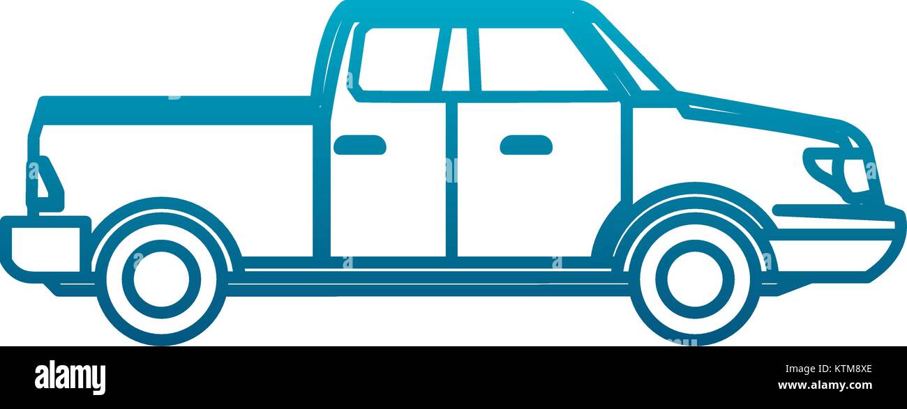 Pick up vehicle icon vector illustration graphic design Stock Vector ...