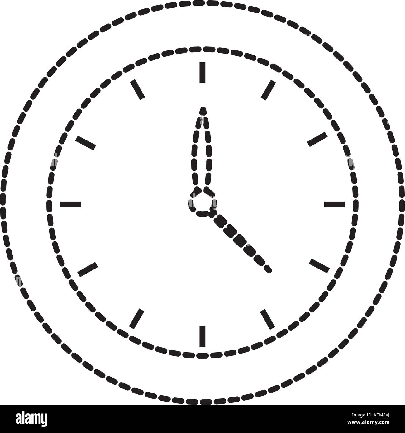 Isolated clock design Stock Vector Image & Art - Alamy