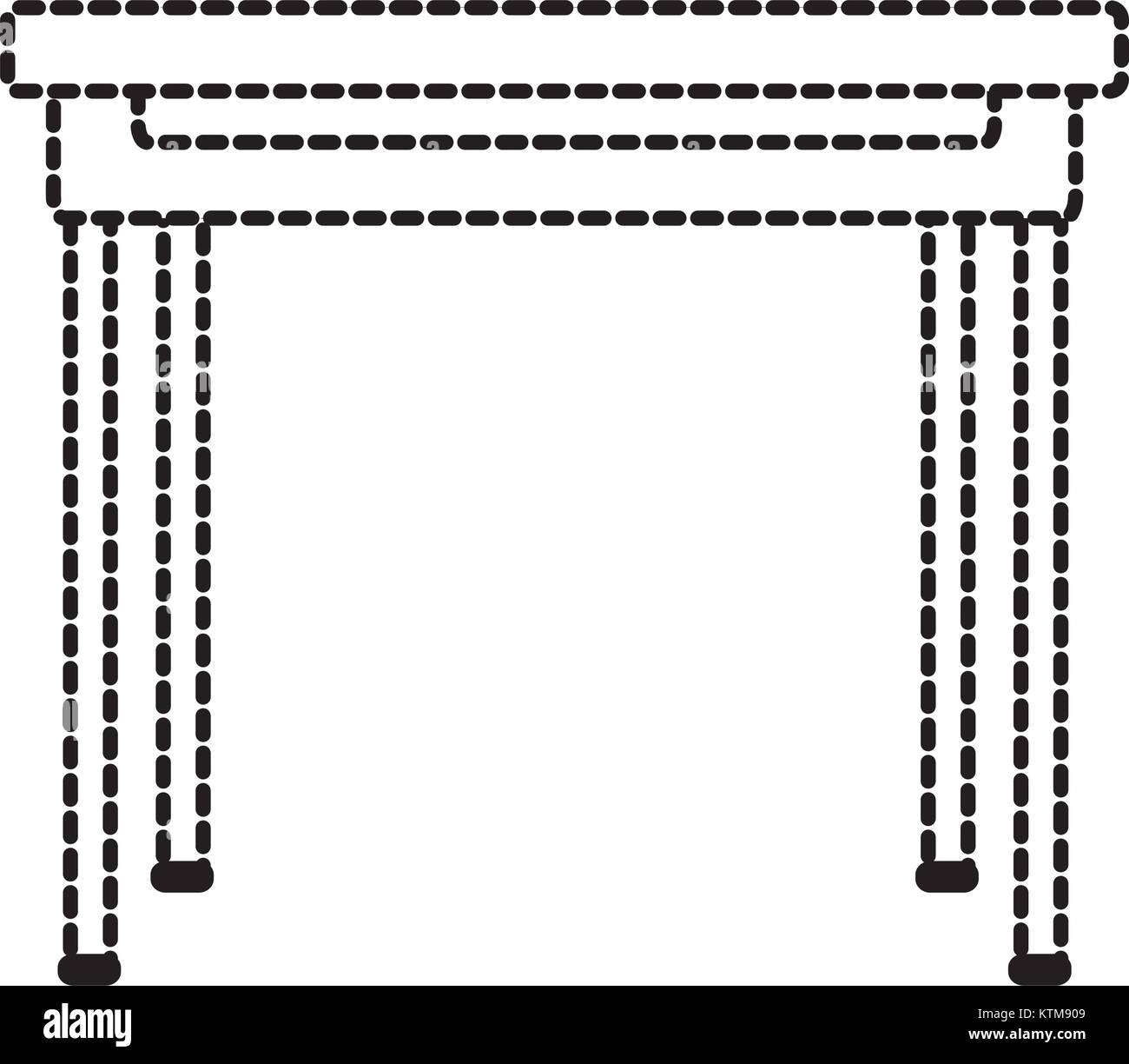 School table design Stock Vector Image & Art - Alamy
