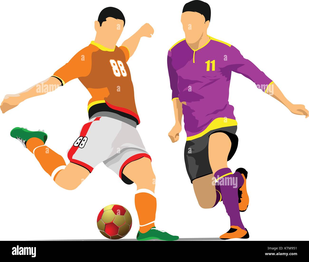 League two football Stock Vector Images - Alamy