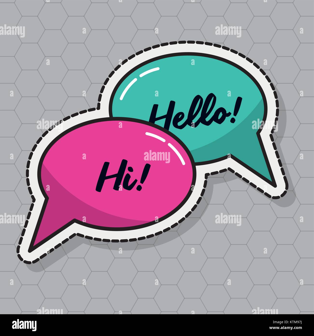Communication bubbles design Stock Vector Image & Art - Alamy