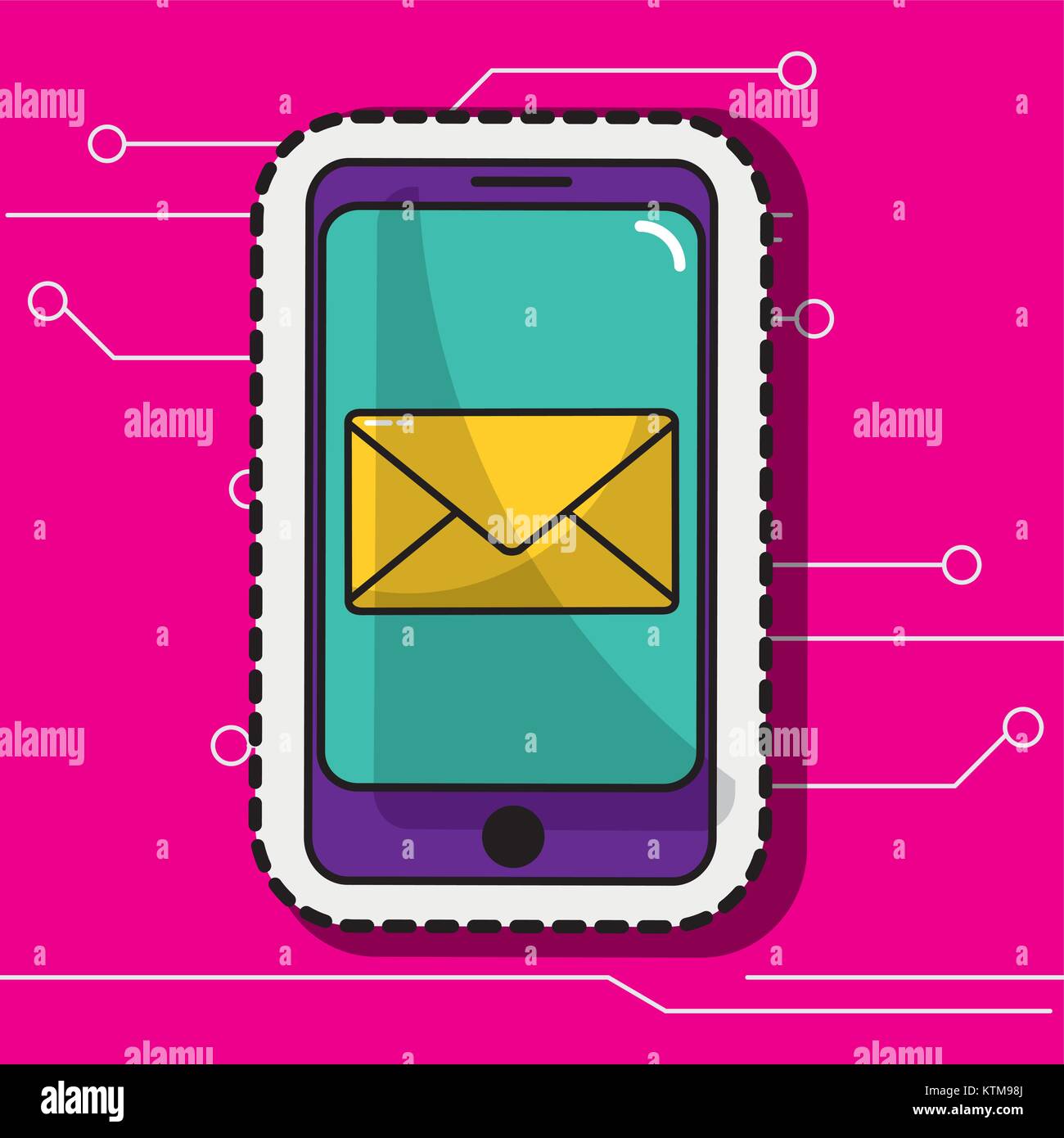 Smartphone device design Stock Vector Image & Art - Alamy