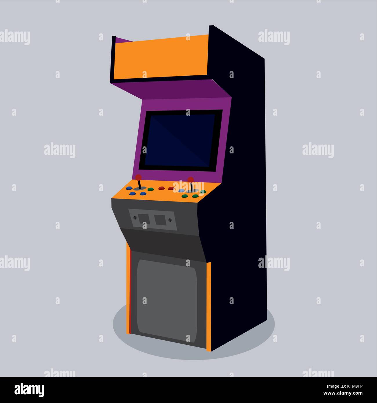 Arcade machine design Stock Vector Image & Art - Alamy