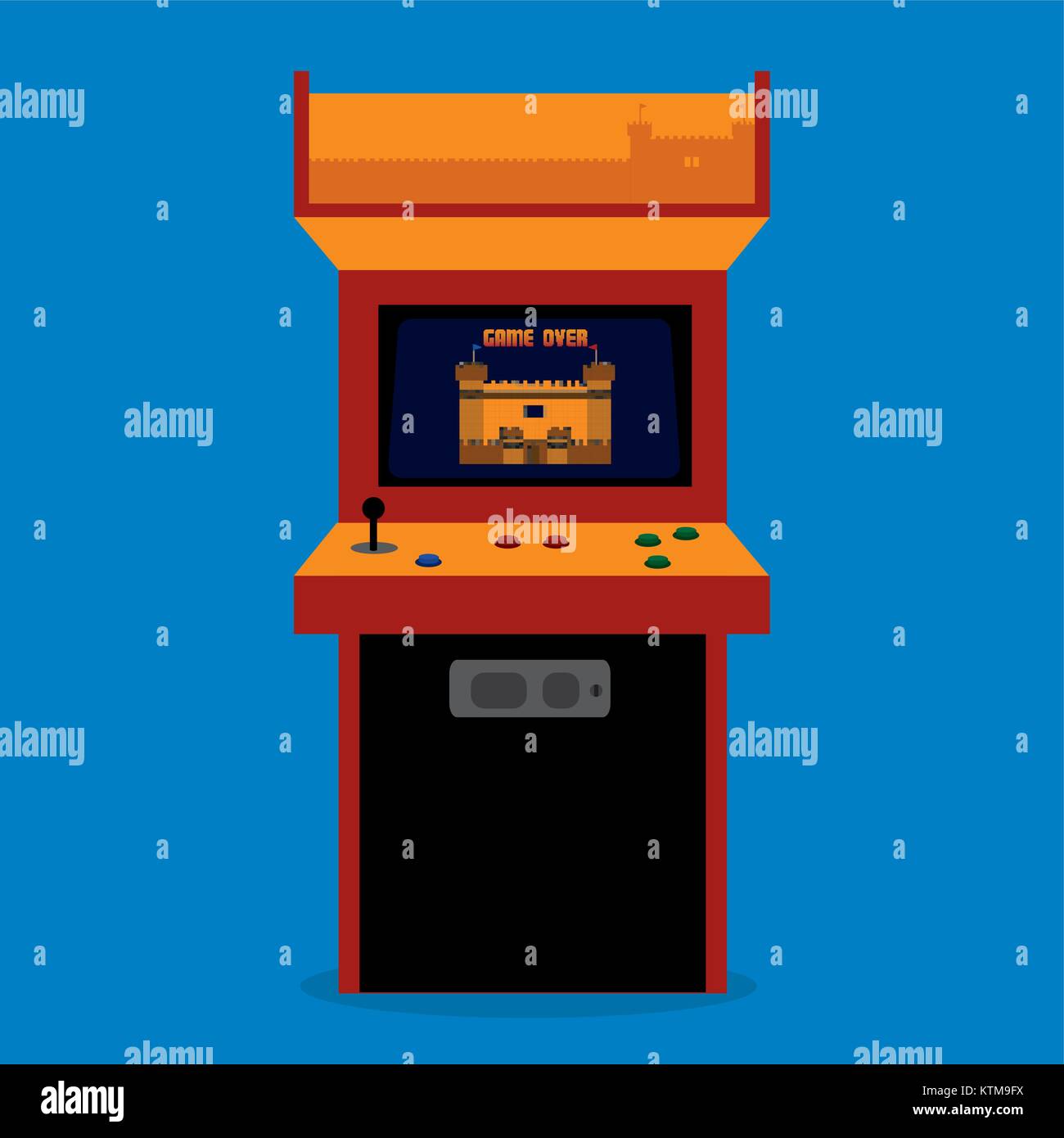 Arcade machine design Stock Vector Image & Art - Alamy