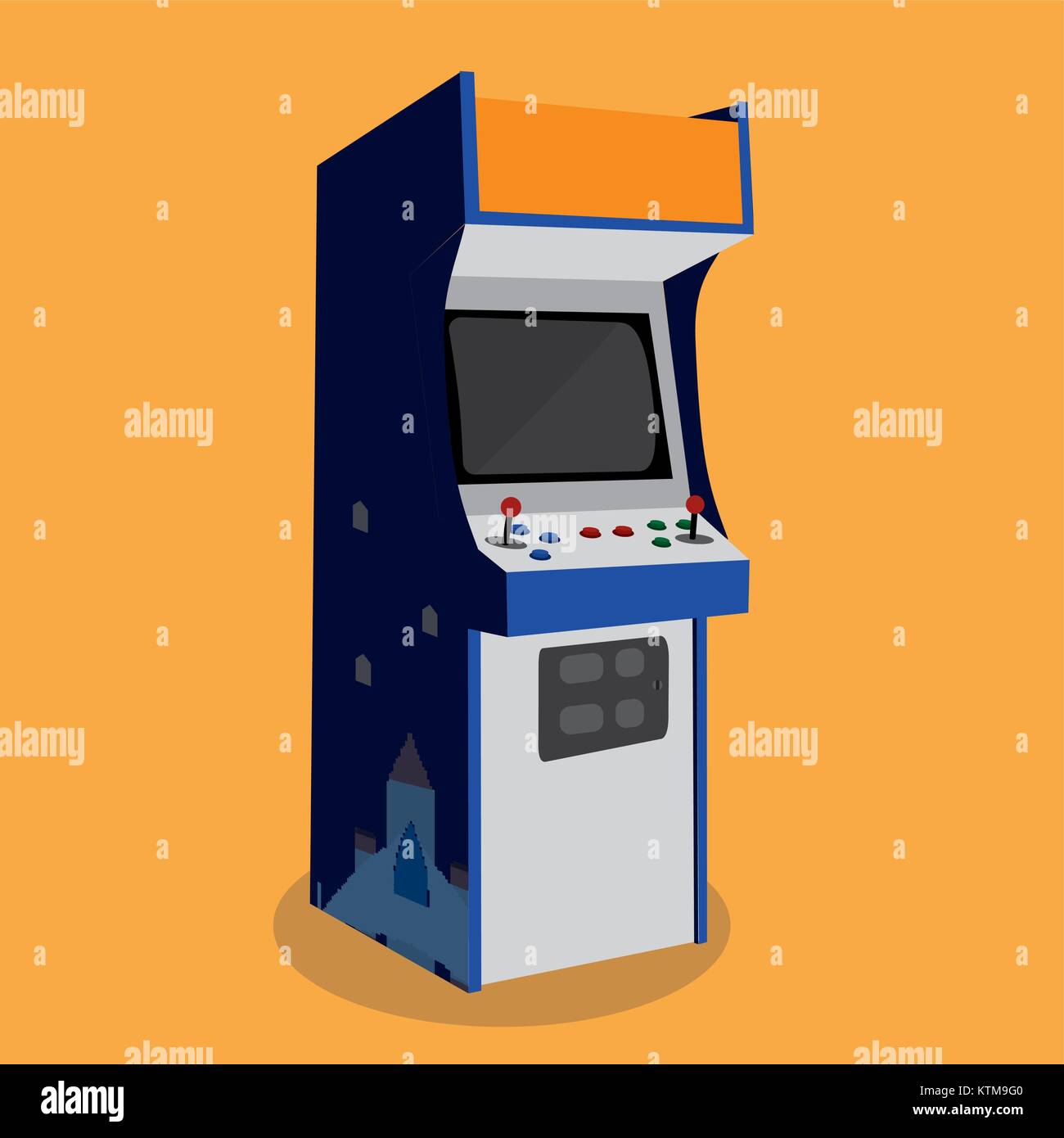 Arcade machine design Stock Vector Image & Art - Alamy