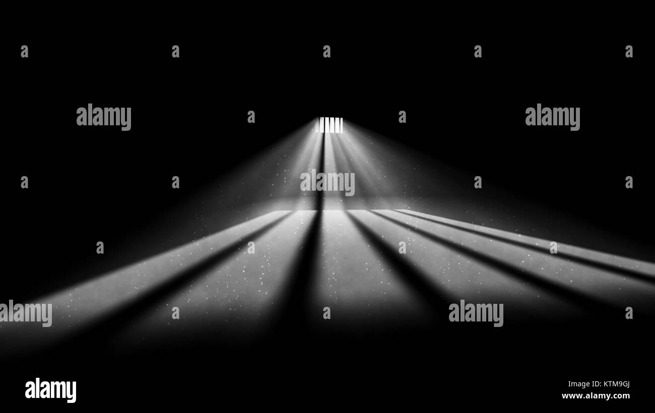 Sun rays in a prison cell hi-res stock photography and images - Alamy