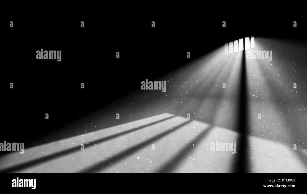 Sun rays in a prison cell hi-res stock photography and images - Alamy
