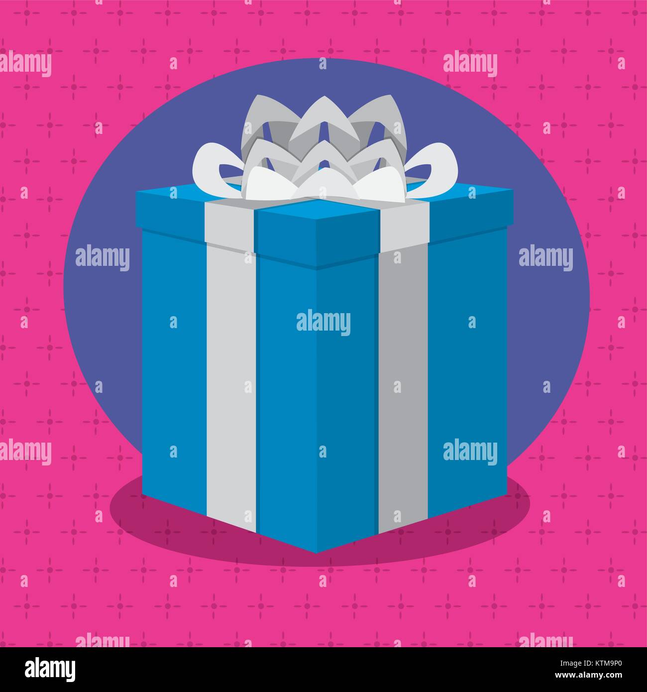 Gift with bow design Stock Vector Image & Art - Alamy