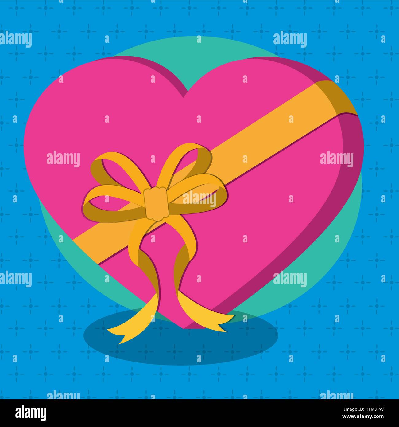 Gift with bow design Stock Vector Image & Art - Alamy