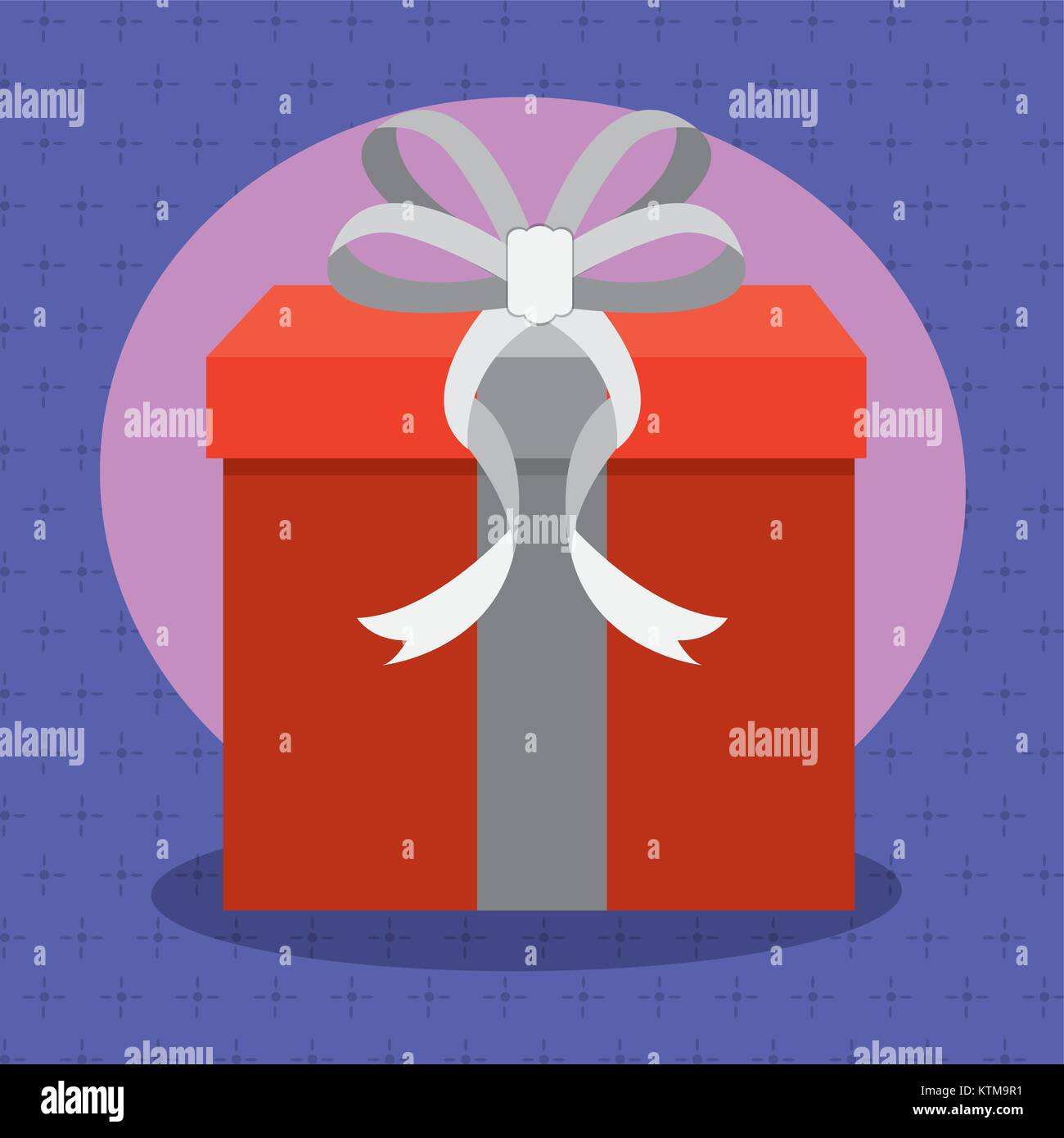 Gift with bow design Stock Vector Image & Art - Alamy