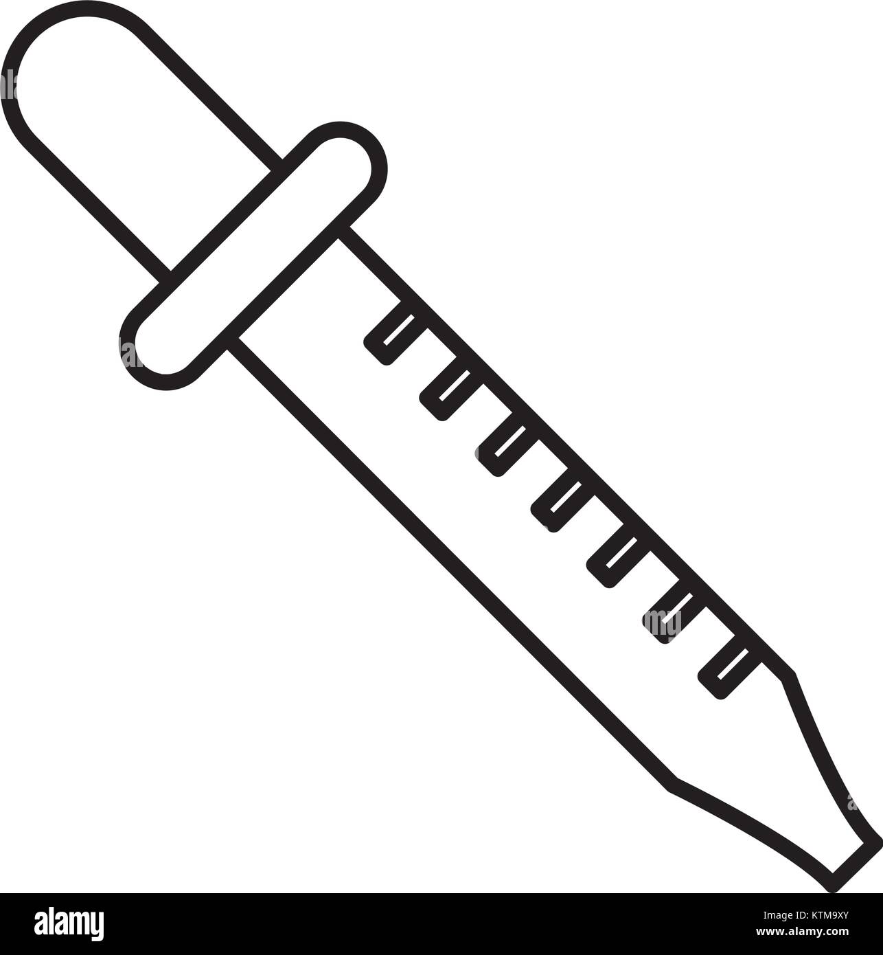 Lab dropper isolated icon vector illustrationgraphic design Stock ...