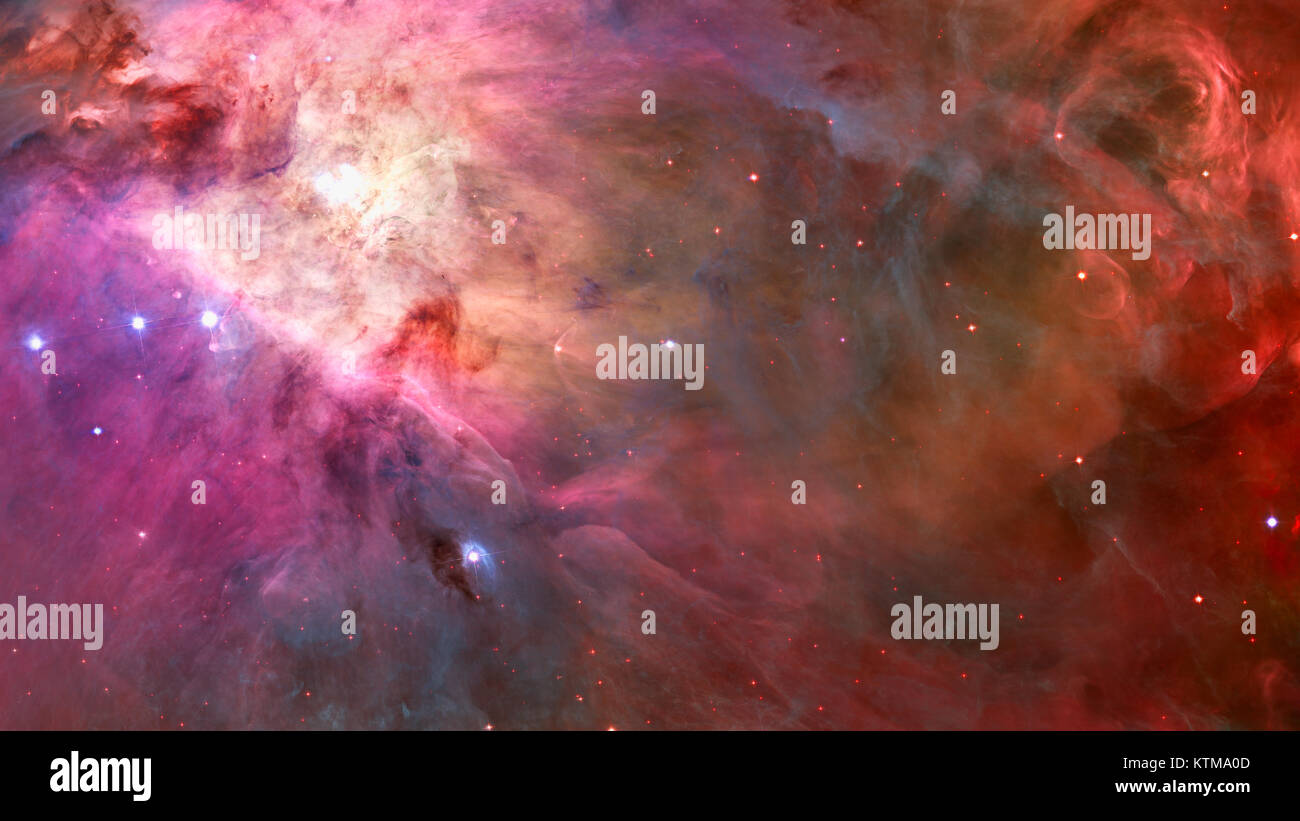 Cosmic clouds of mist on bright colorful backgrounds. Elements of this ...