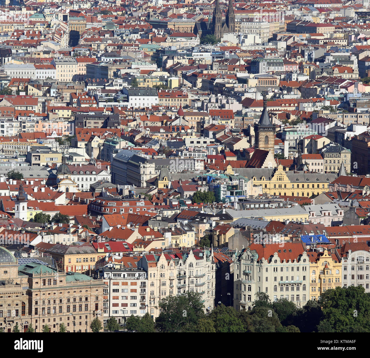 Buildings of Prague the capital of Czech Republic Europe Stock Photo ...