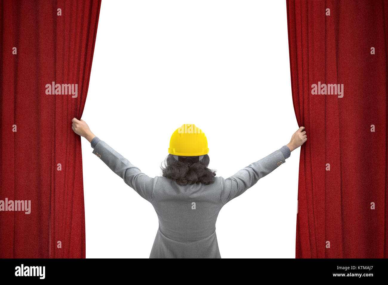 Construction worker woman hi-res stock photography and images - Alamy