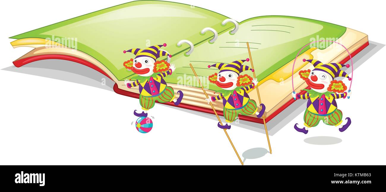 Book in front of face Stock Vector Images - Alamy