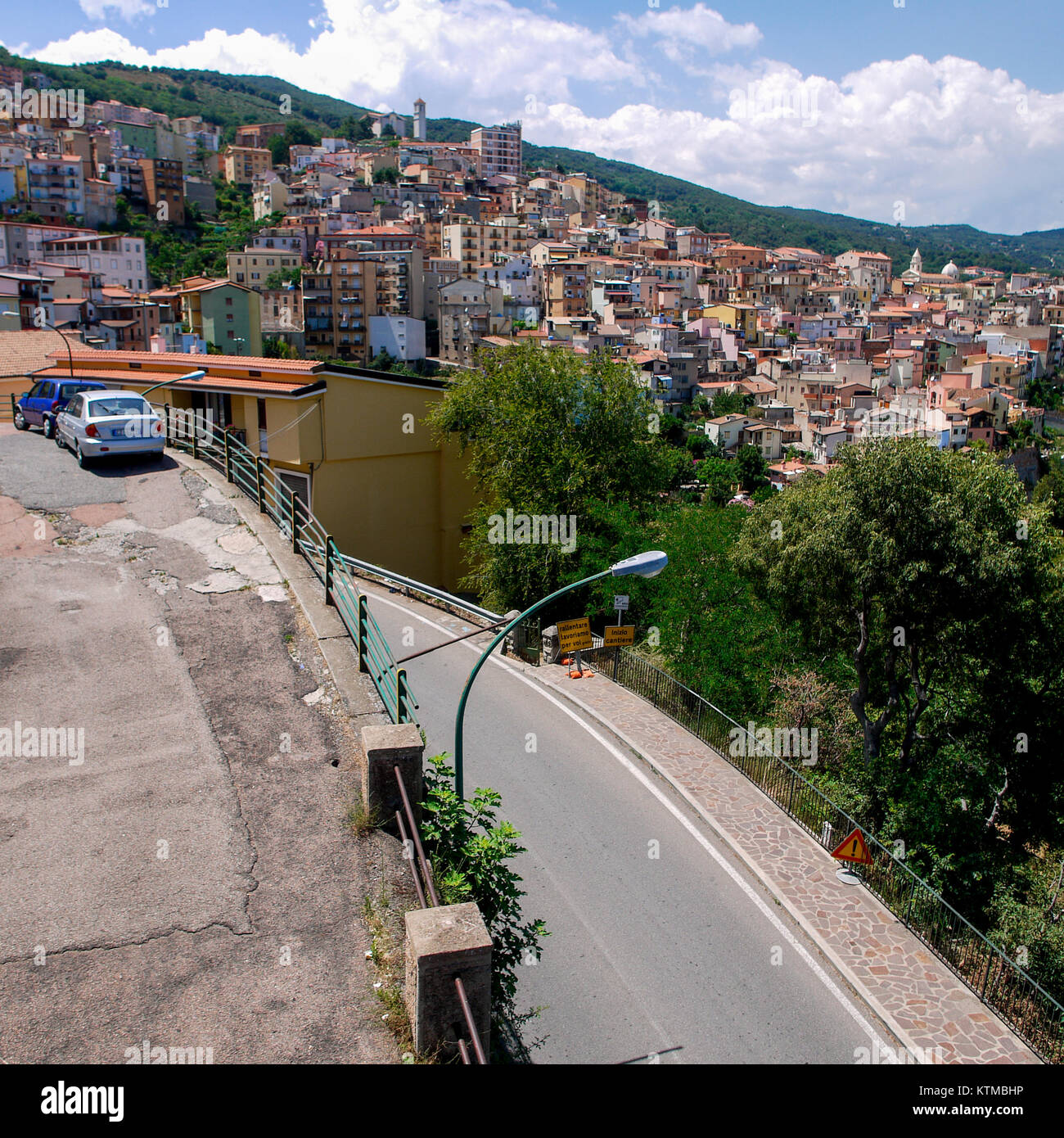 General view of Nuoro, Sardinia, Italy Stock Photo - Alamy