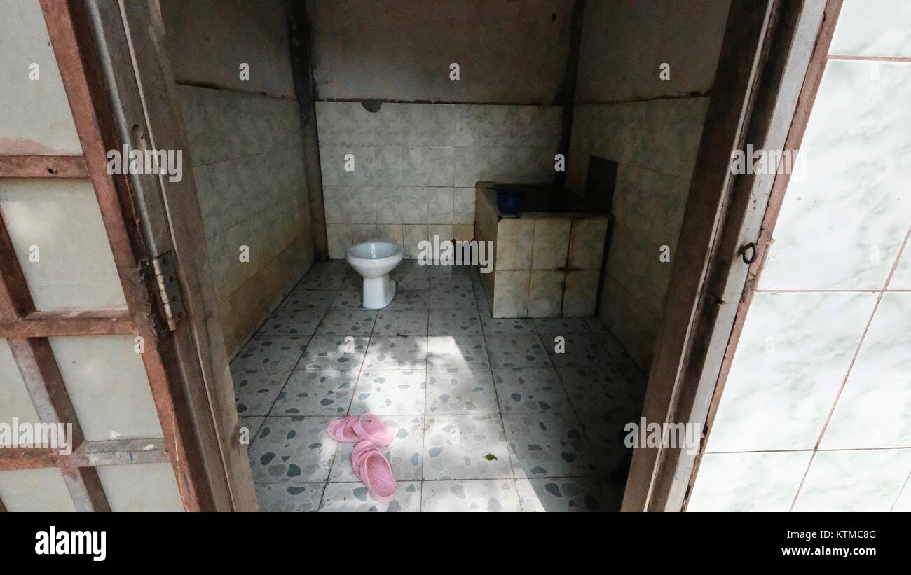 Battambang Cambodia South East Asia Outhouse WC Restroom Rest Area ...