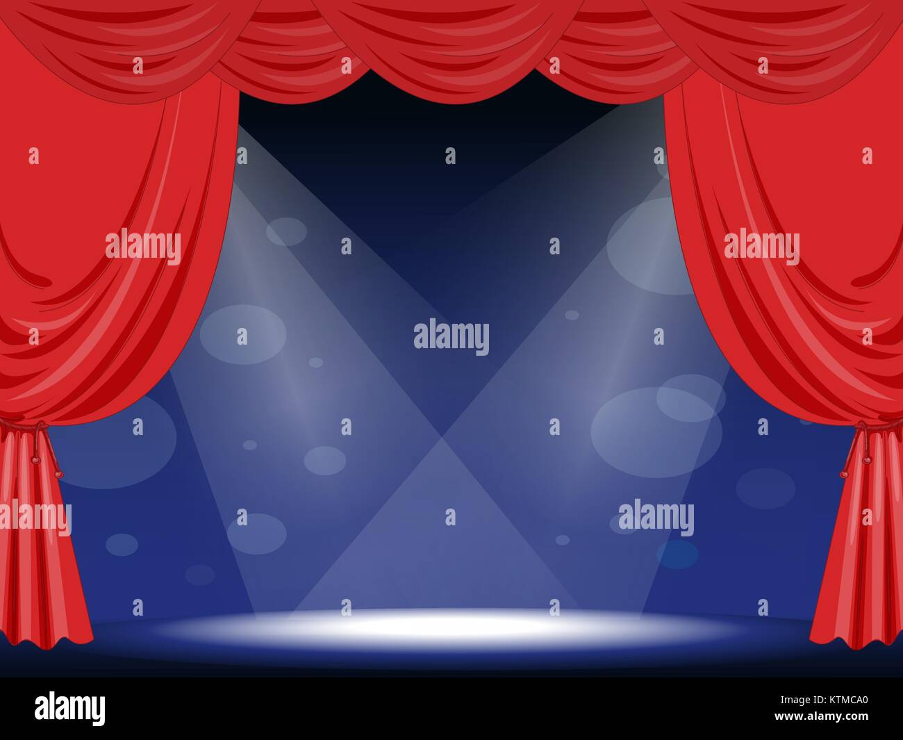 Illustration of an empty stage Stock Vector Image & Art - Alamy