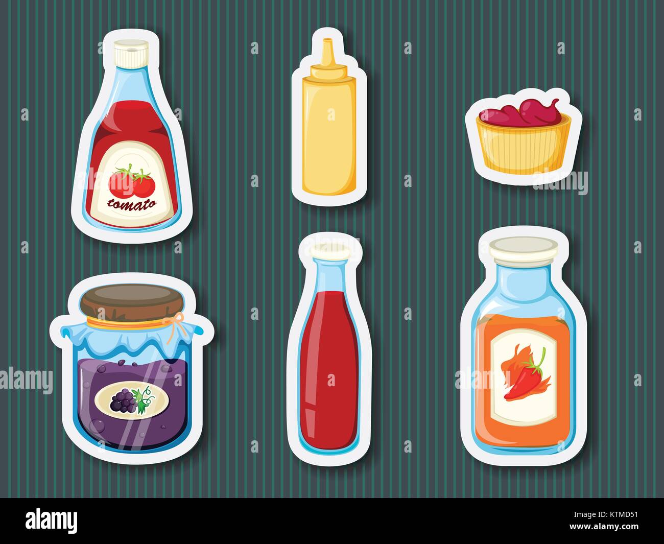 Illustration of stocker containers on background Stock Vector Image ...