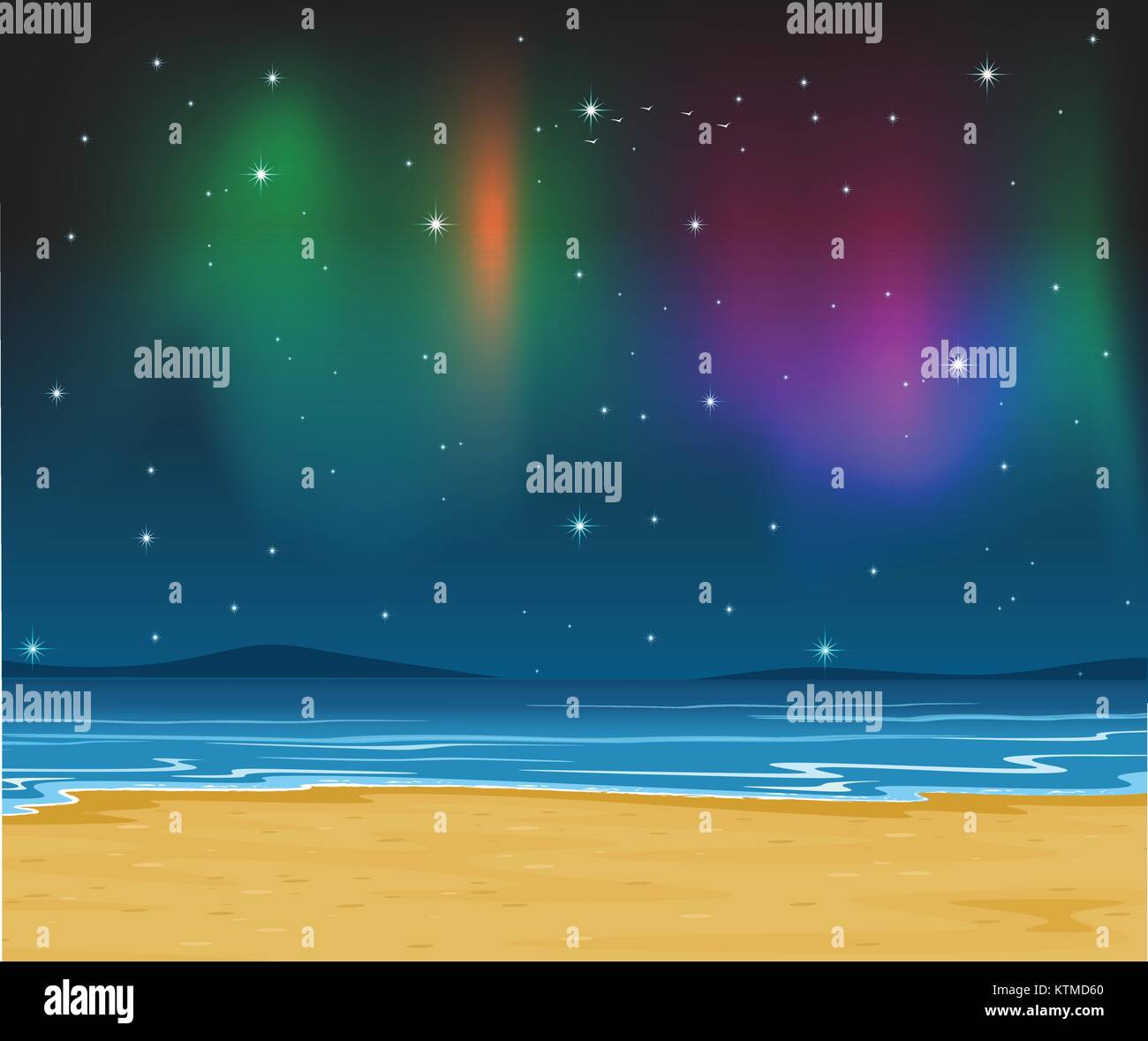 Saline shore Stock Vector Images - Alamy