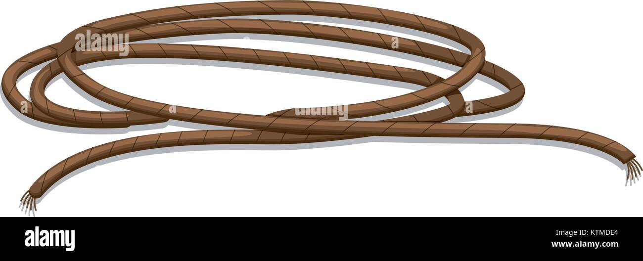 Illustration of an isolated rope coil Stock Vector Image & Art - Alamy