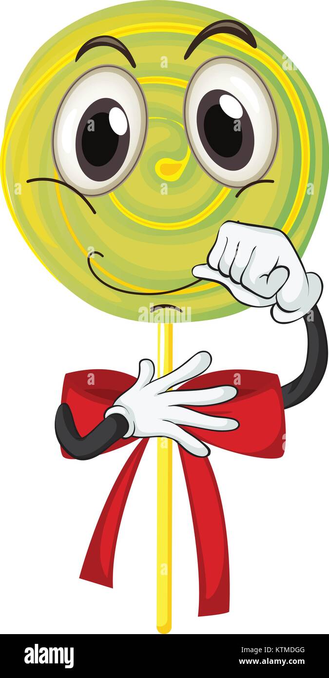 illustration of a lolly on a white background Stock Vector Image & Art ...