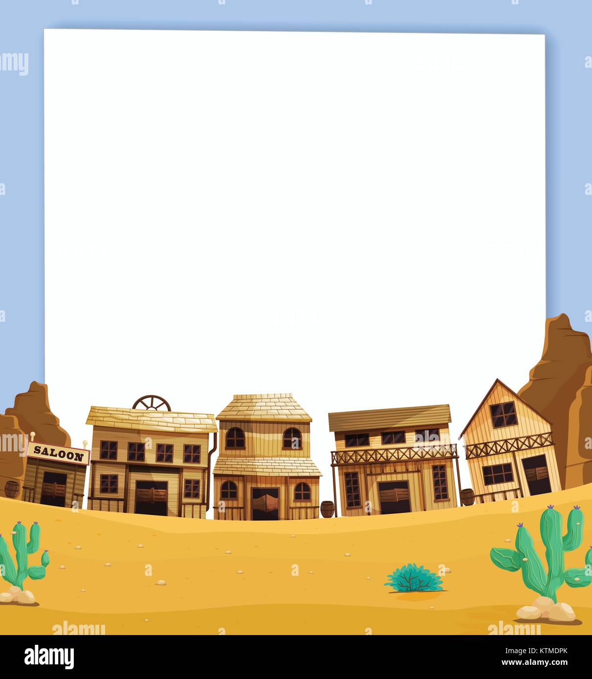 American mainstreet Stock Vector Images - Alamy