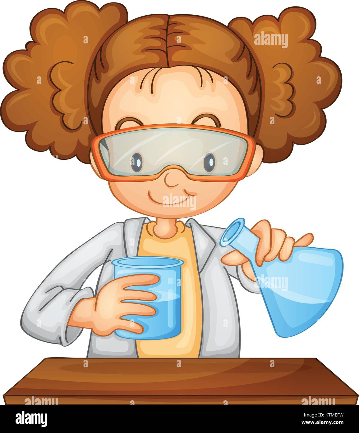 Female Scientist Cartoon Stock Photos & Female Scientist Cartoon Stock ...