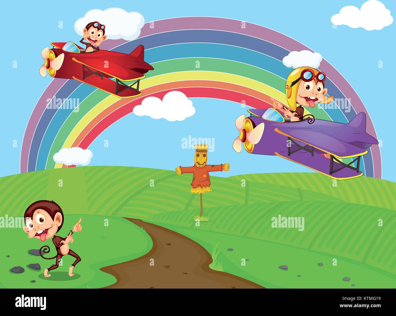 Flying monkeys hi-res stock photography and images - Alamy