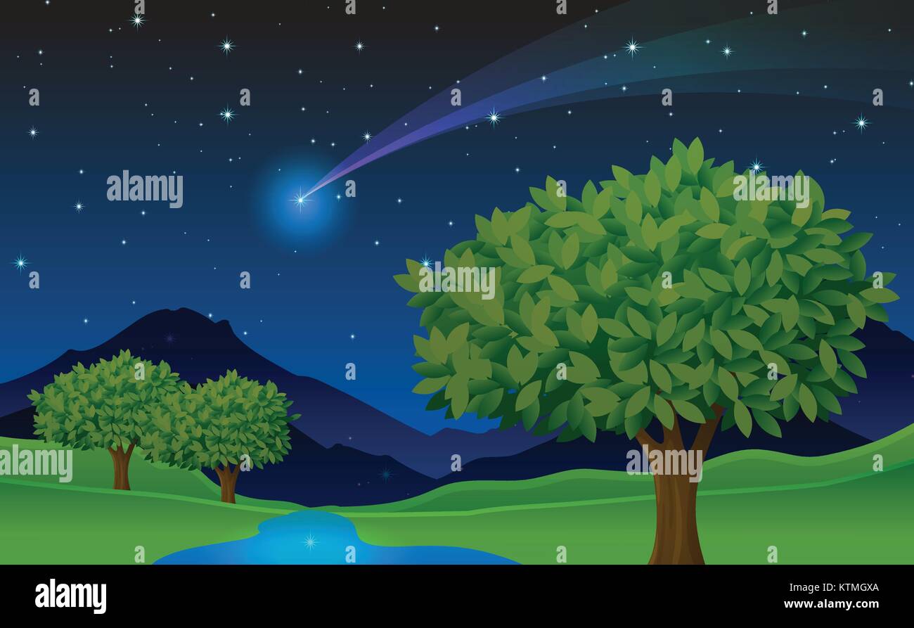 Moonlight tint Stock Vector Images - Alamy