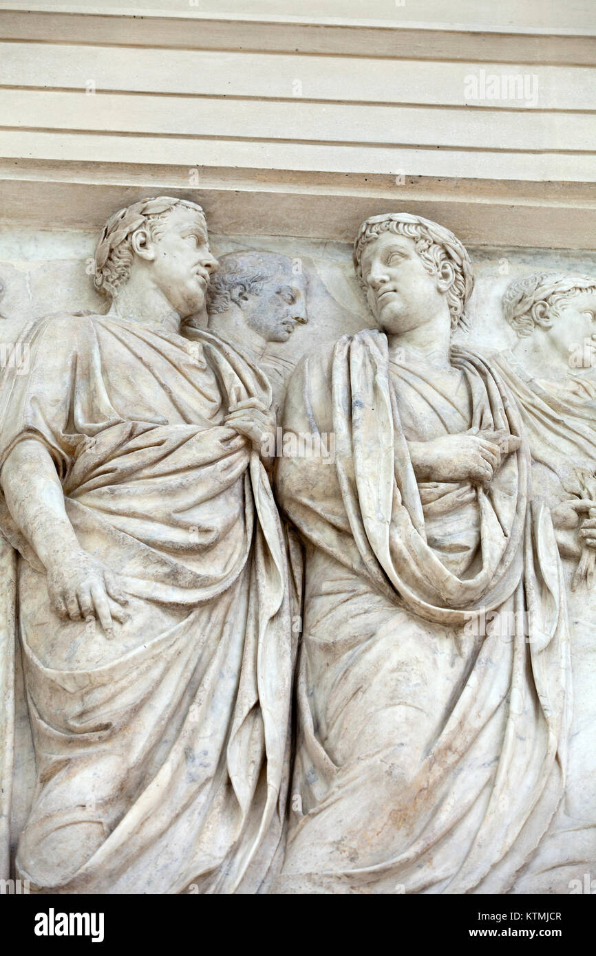 Rome - Ara Pacis, Altar of Augustan Peace Stock Photo - Alamy