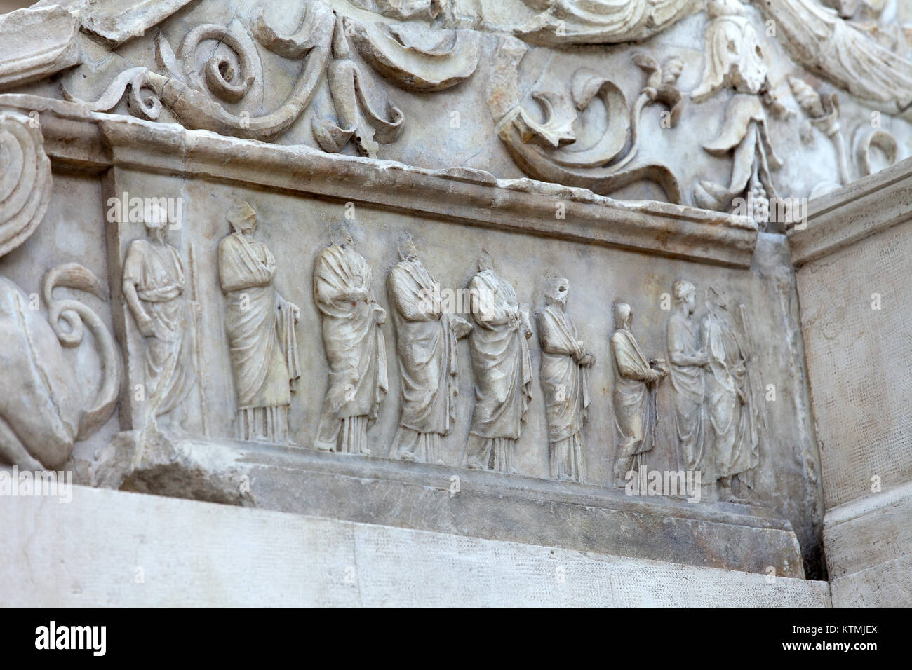 Rome - Ara Pacis, Altar of Augustan Peace Stock Photo - Alamy