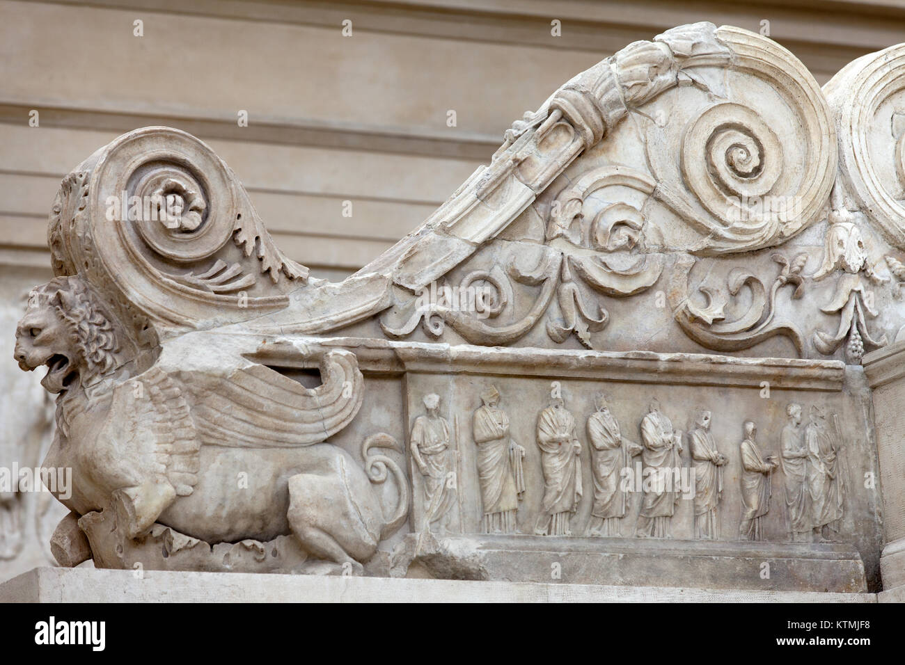 Rome - Ara Pacis, Altar of Augustan Peace Stock Photo - Alamy