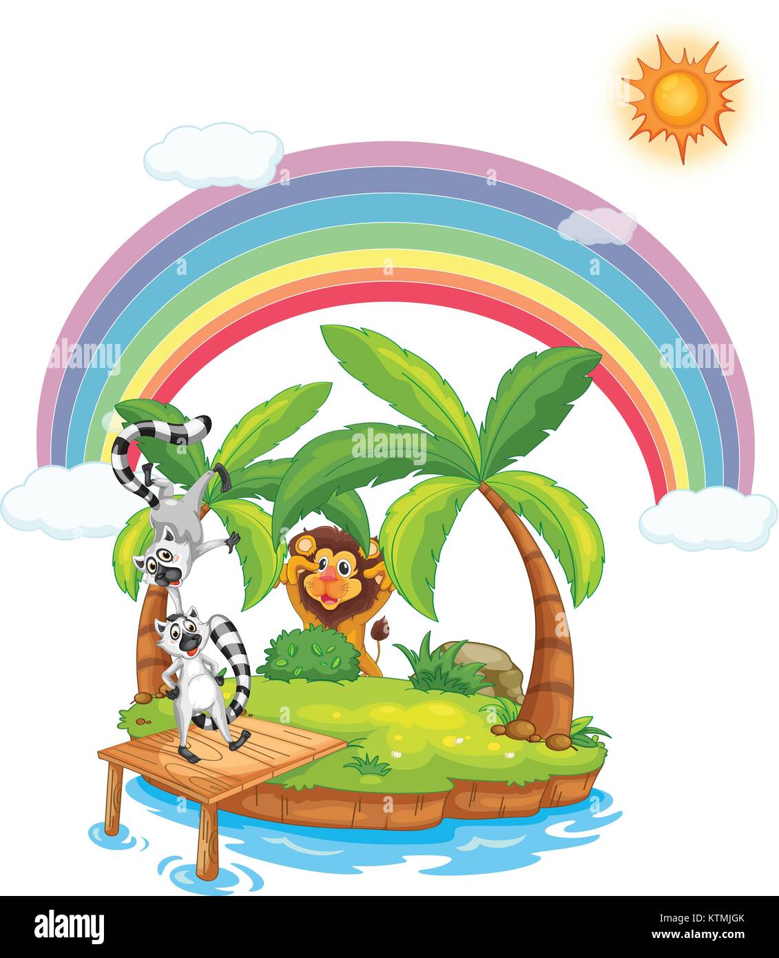 Sunshine animals Cut Out Stock Images & Pictures - Alamy