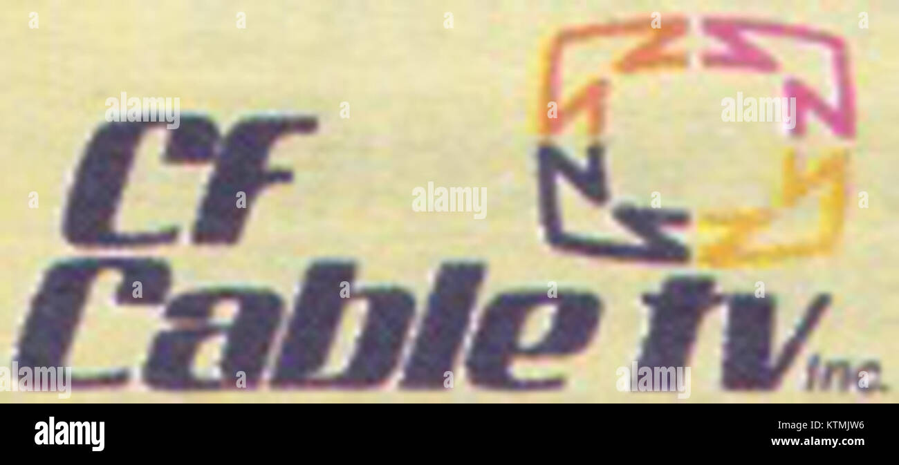 CF Cable tv Stock Photo - Alamy