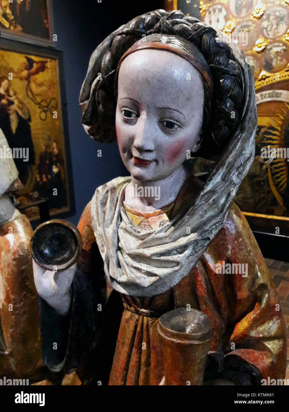 A detailed representation of Mary Magdalene in Bavarian art, showcasing ...