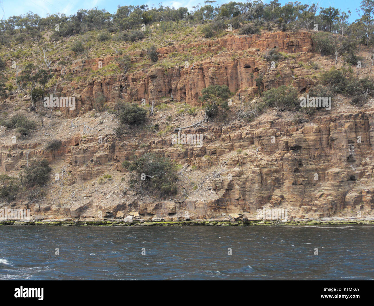 This photograph shows the Bedlam Walls, a significant location in ...