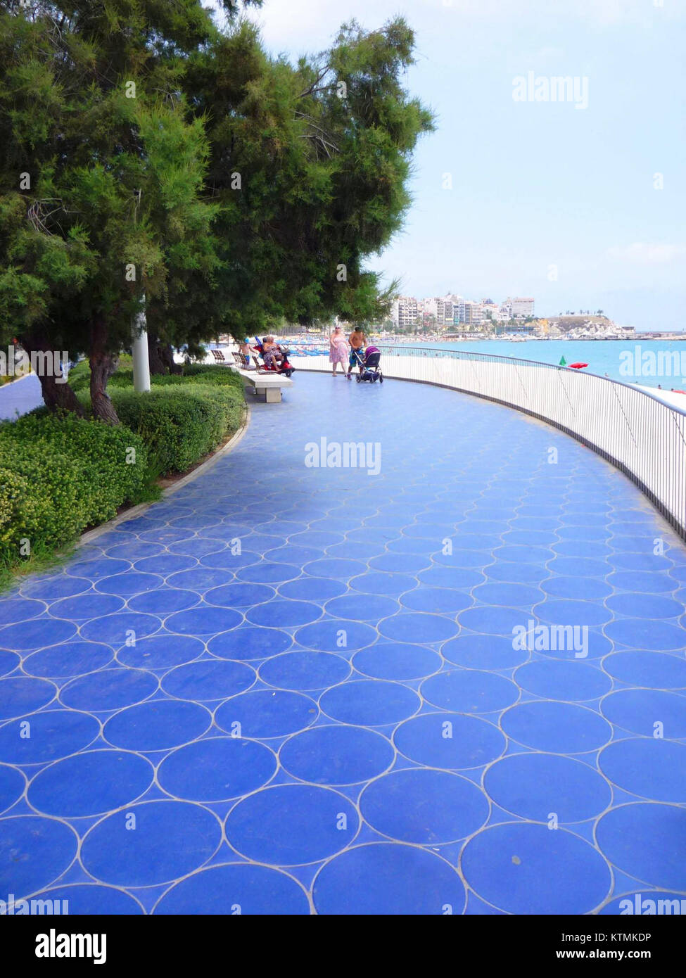 Benidorm Playa de Poniente is one of the two main beaches in Benidorm ...