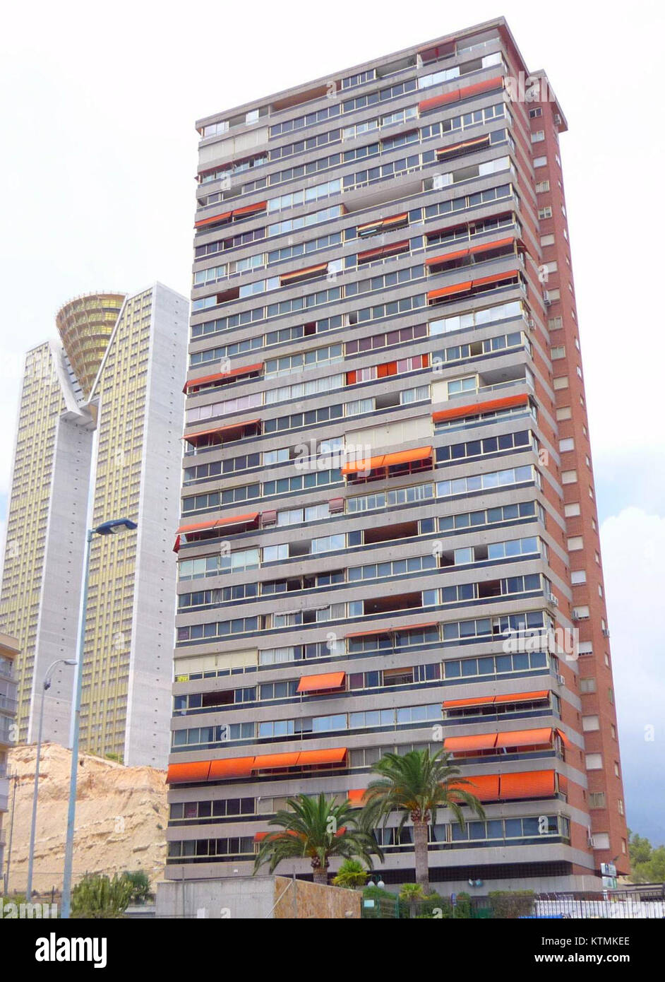 Edificio Principado Marina 2 is a prominent residential building in Benidorm, Spain. The ...