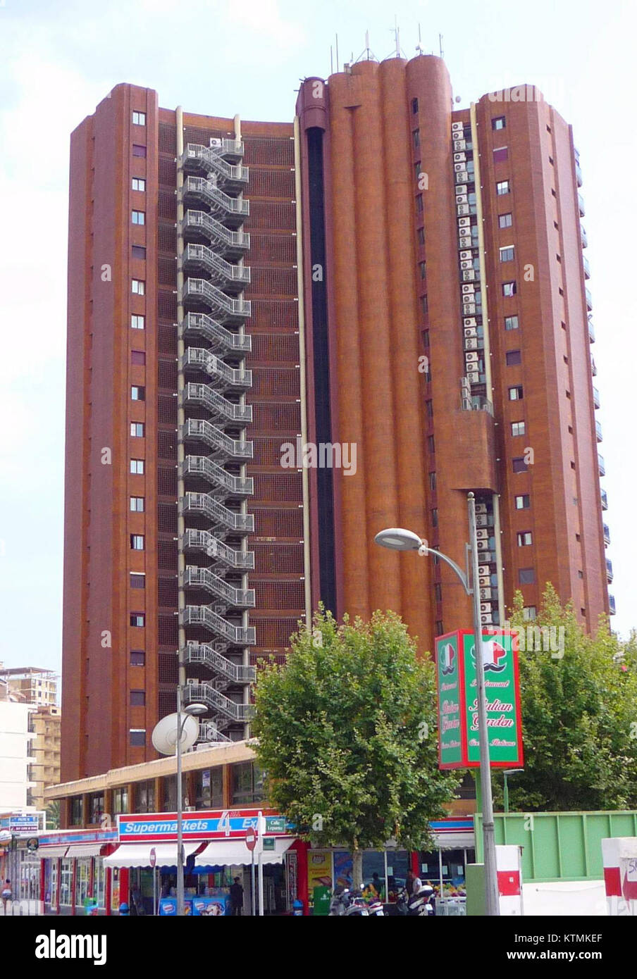Benidorm's Edificio Torremar 1 is a modern residential building in ...