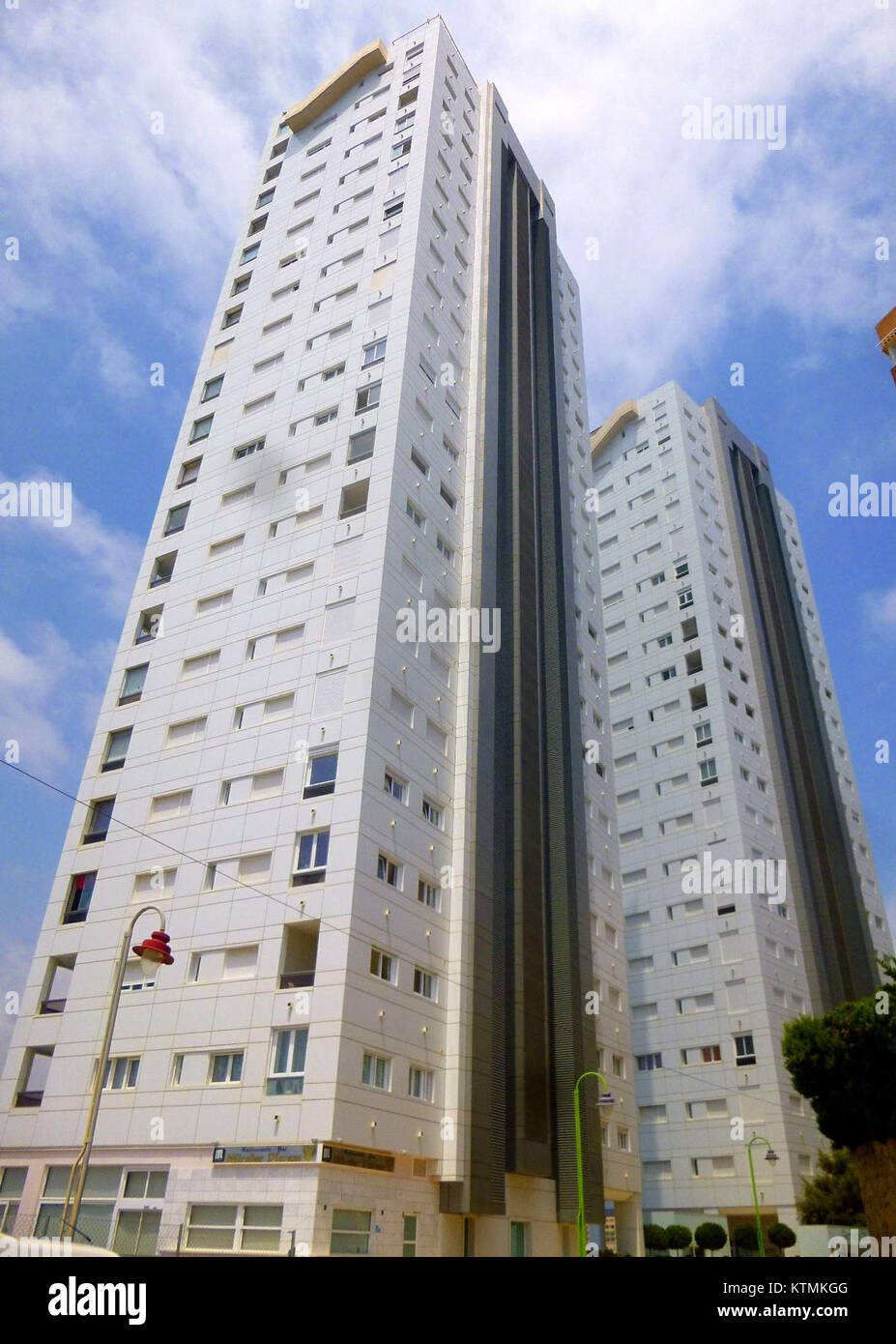 The Benidorm Edificios Gemelos 28 refers to a pair of iconic twin ...