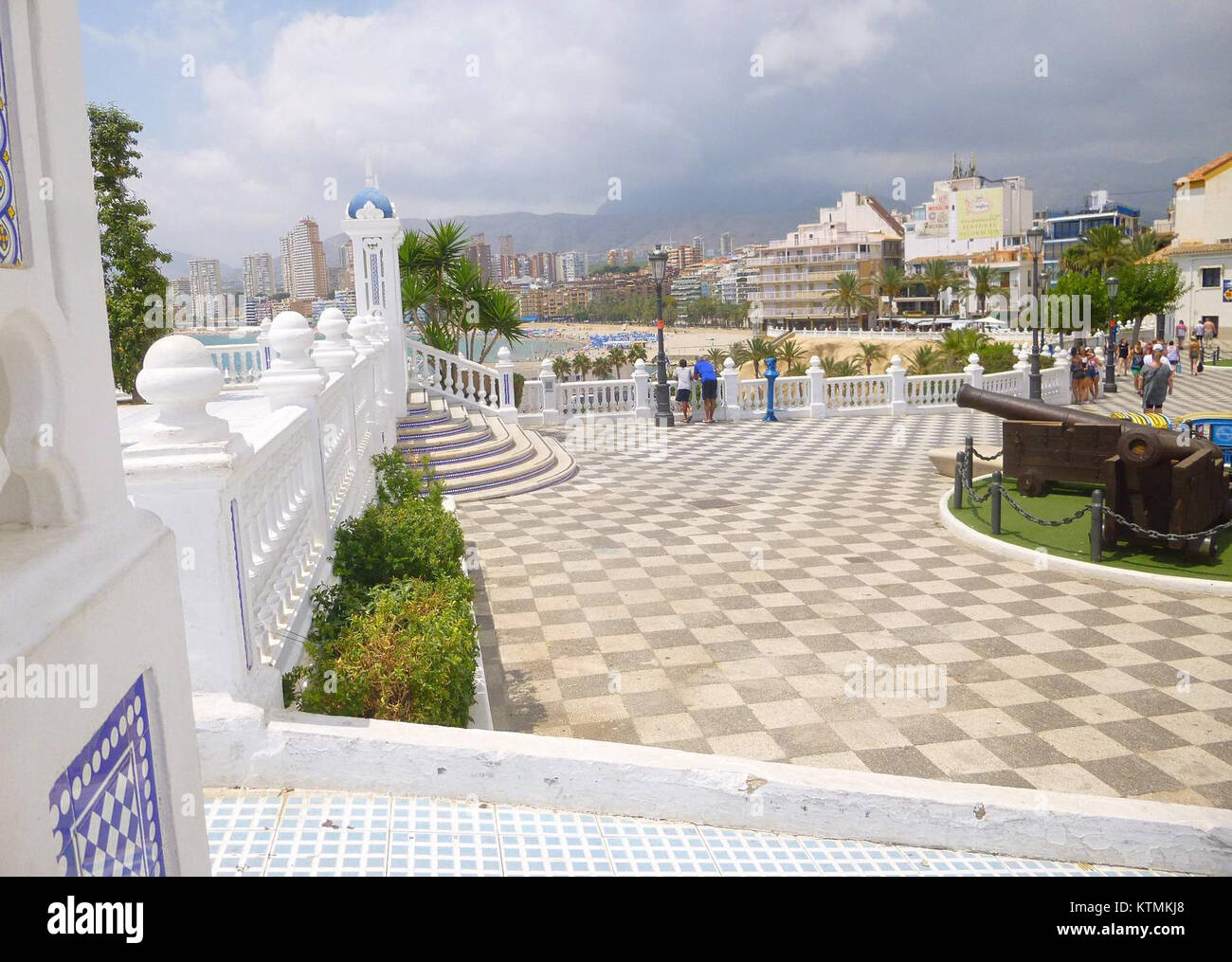 Benidorm Mirador del Castell offers panoramic views of the city and its ...