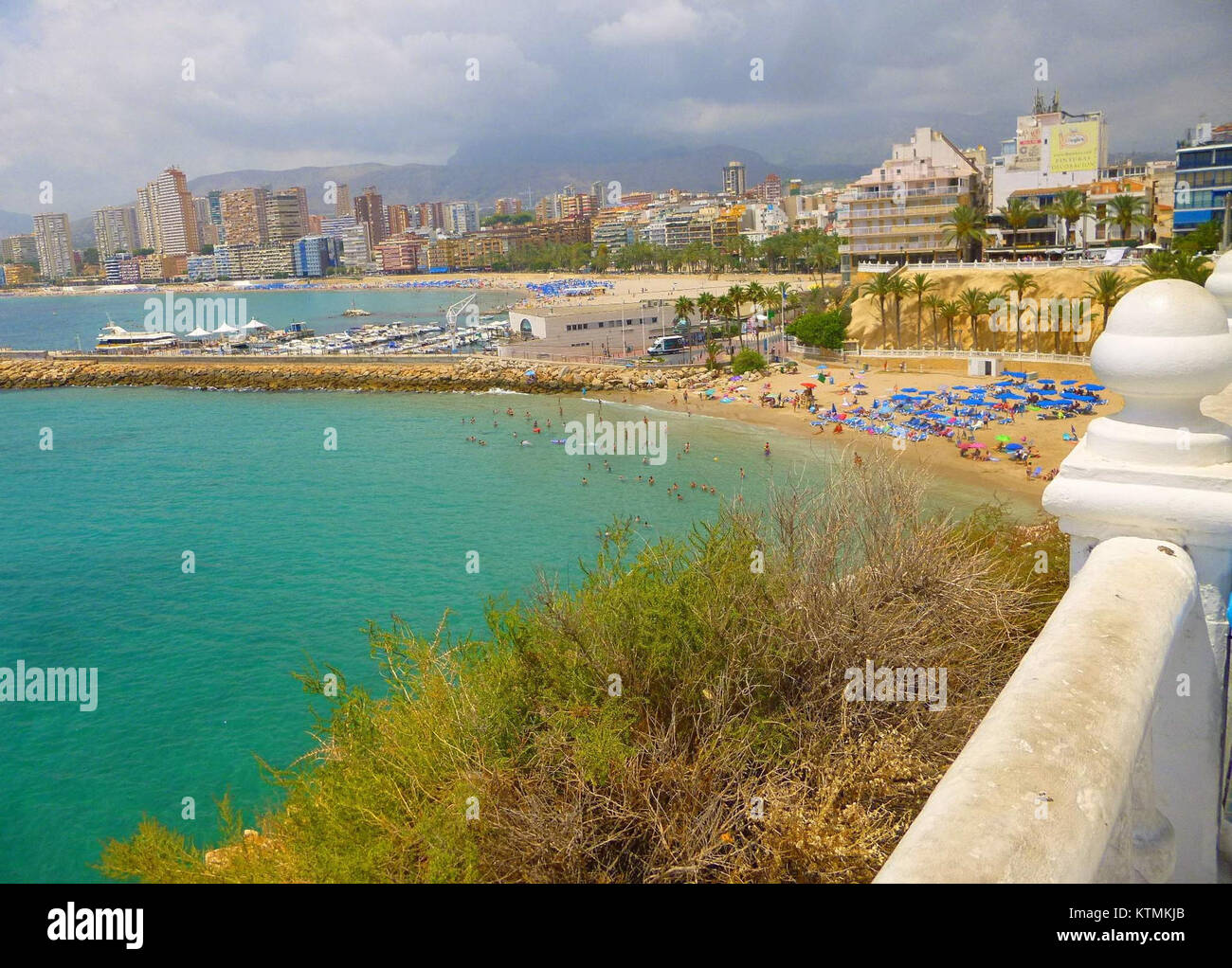 Benidorm's Mirador del Castell offers panoramic views of the city and ...